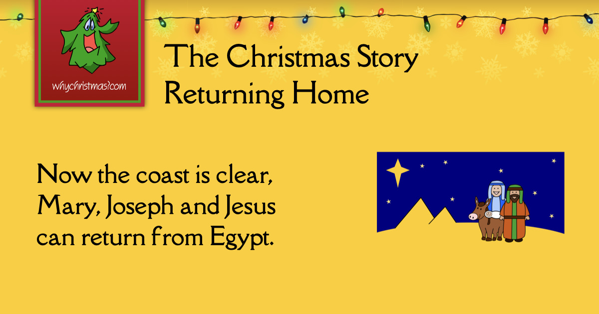 Returning Home in The Christmas Story - WhyChristmas.com